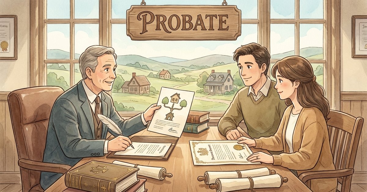 How do I prove to investors that heirs have clear title to sell ...