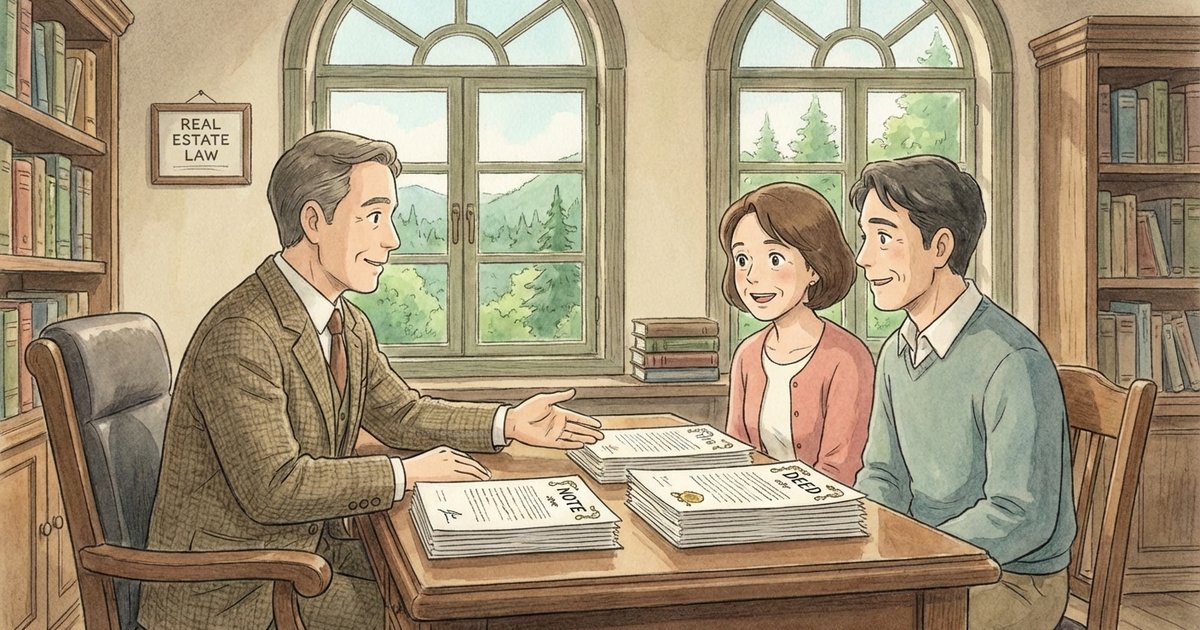 What is the difference between a deed of trust and a promissory note ...