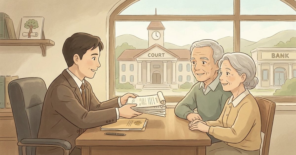 How do I use a will to get access to bank accounts held at different ...